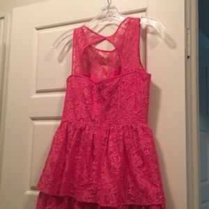 Max & Cleo | Dresses | Hot Pink Max And Cleo Dress | Poshmark
